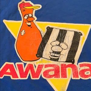 Shirts | Vintage Mens Medium Awana T Shirt | Poshmark